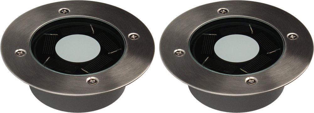 Lot 2 Spots Solaire Patio 1w 50lm Detection Crepusculaire à Prix Carrefour