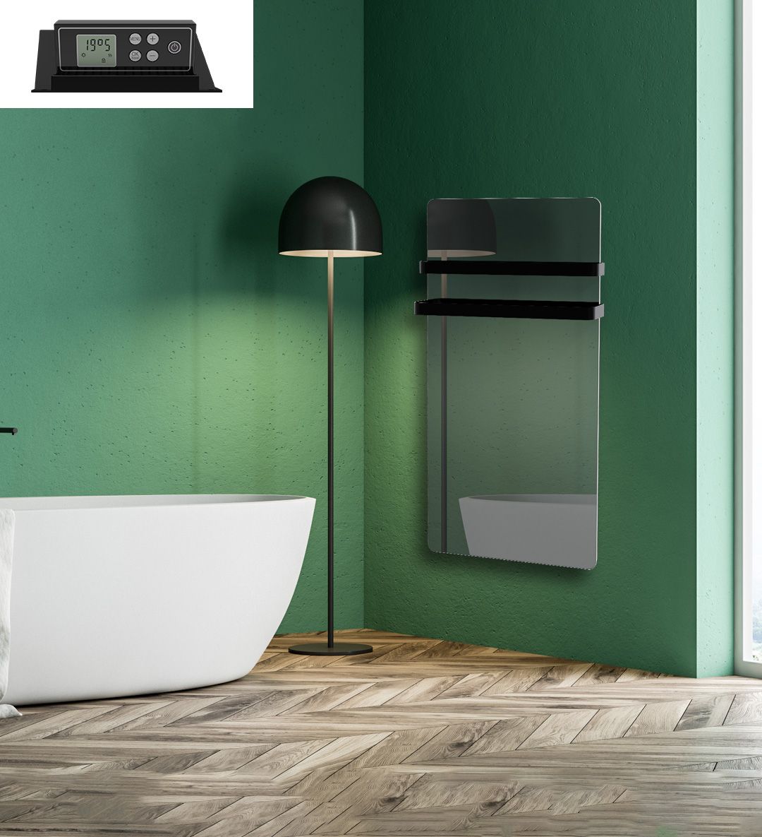 Sèche-serviette Sec De 1000w - Miroir à Prix Carrefour