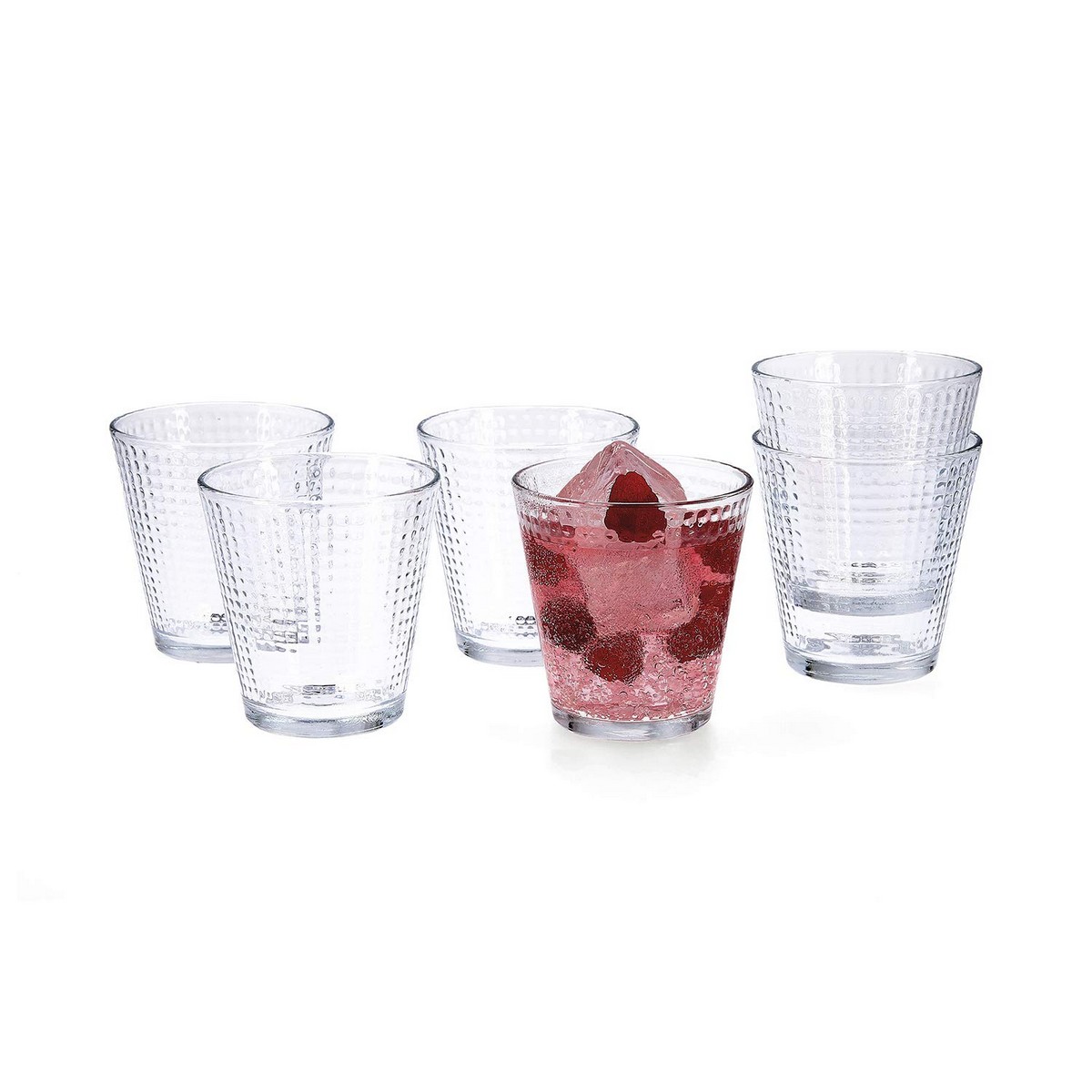 Set De Verres Quid Transparent Verre (250 Ml) (6 Unités) à Prix Carrefour