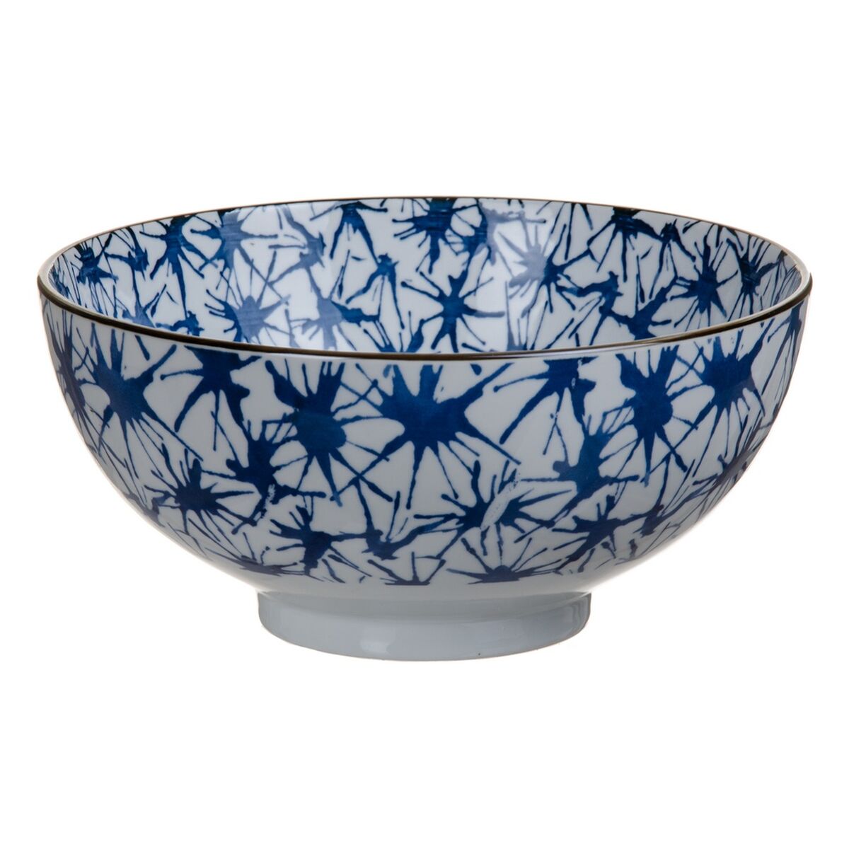 Saladier 20 X 20 X 9,5 Cm Porcelaine Bleu Blanc à Prix Carrefour