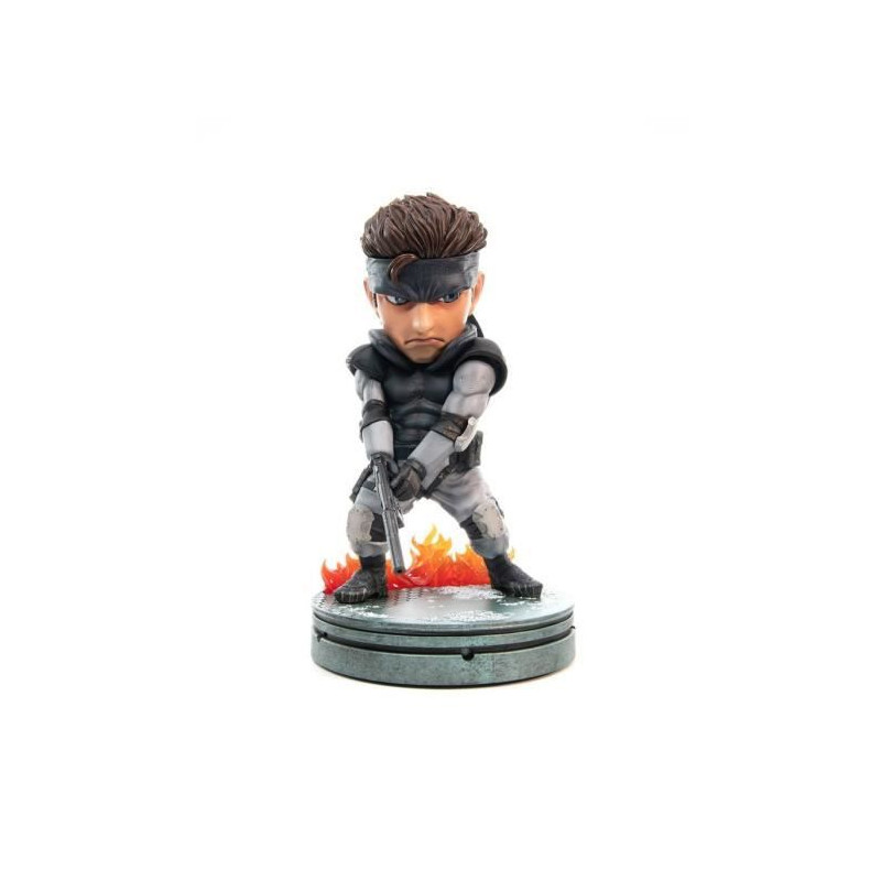 First 4 Figures Metal Gear Solid Statuette Sd Solid Snake 20 Cm à Prix ...