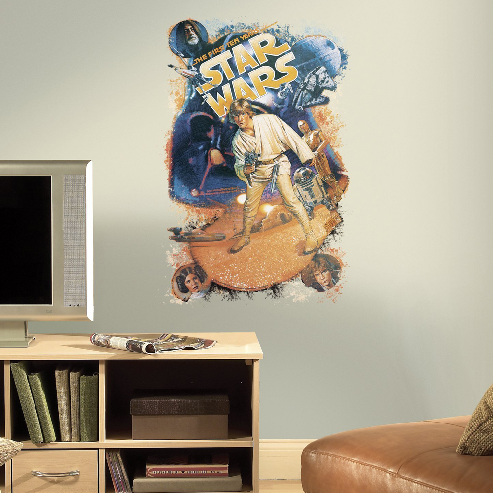 Stickers Géant Star Wars Trilogie à Prix Carrefour