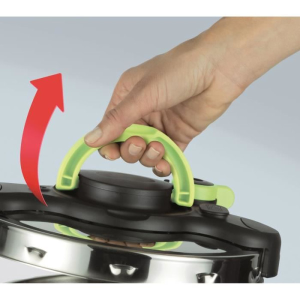 Tefal Cocotte-minute 6 L, Autocuiseur En Acier Inoxydable, Induction ...