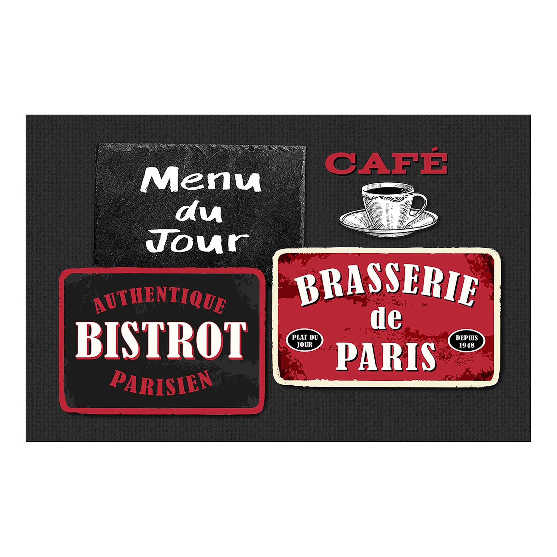 Set De Table Bistrot Parisien à Prix Carrefour