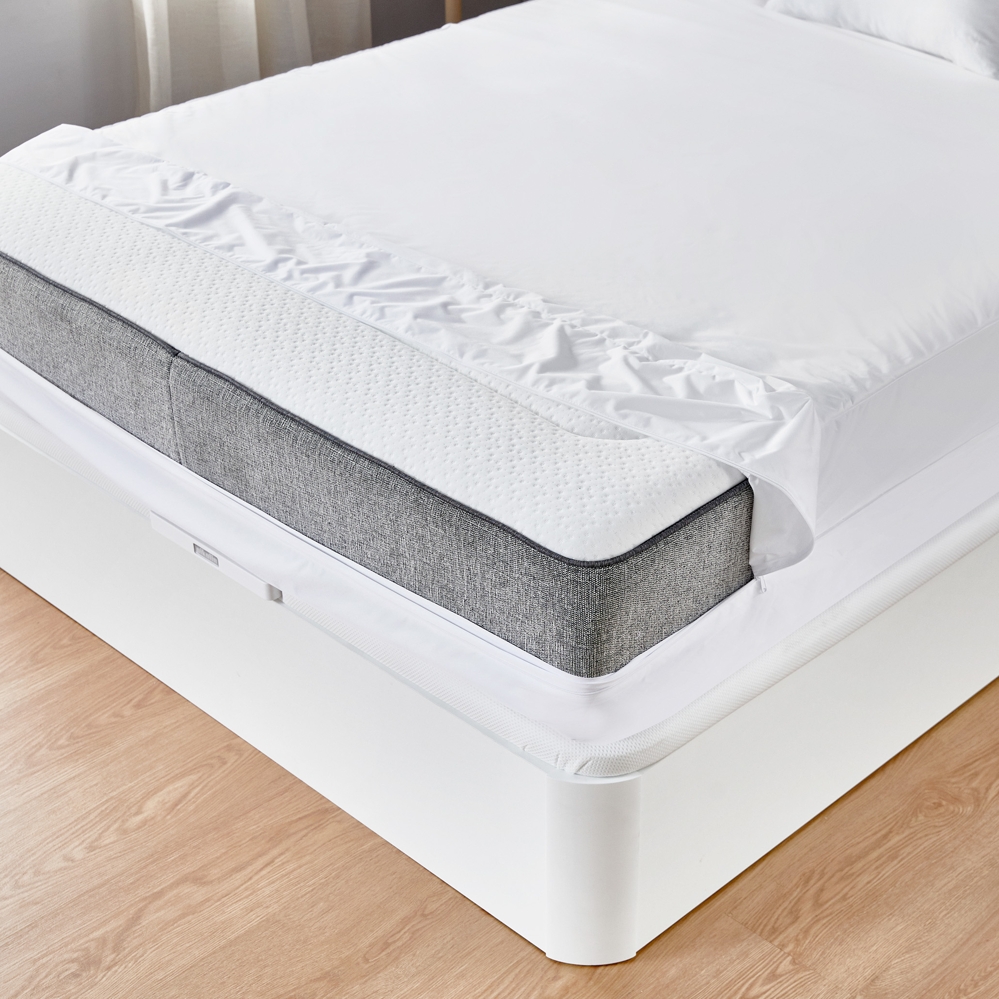 Couverture Matelas Hypoallergénique Et Liquides 80x200cm Pikolin Home à ...