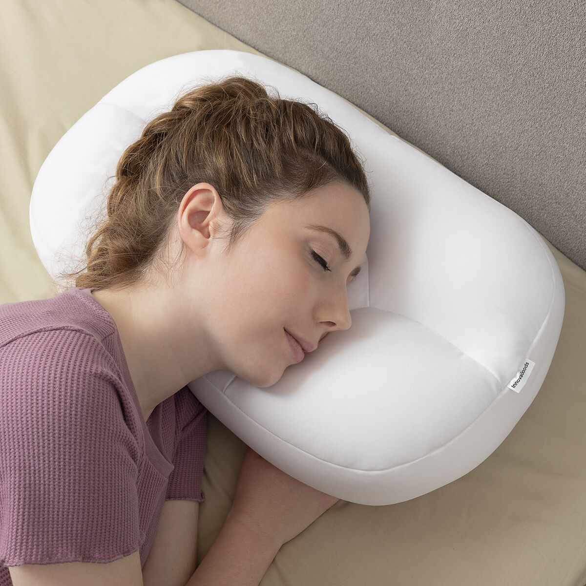 Oreiller Nuage 3d Antiride Wrileep Innovagoods à Prix Carrefour