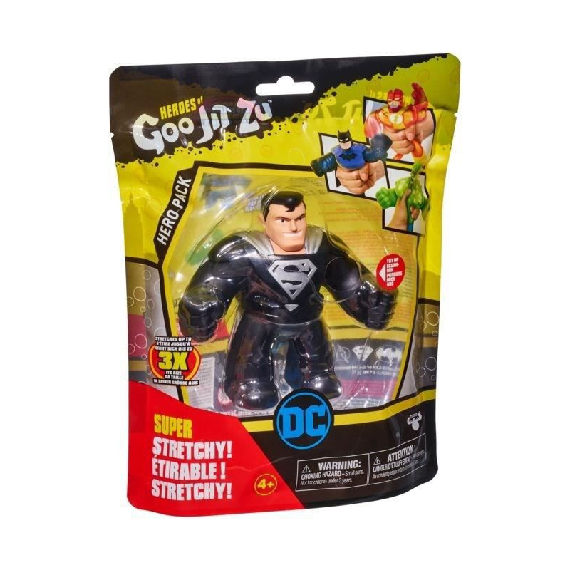 Figurine - Superman Armure Noire 11cm - Goo Jit Zu Dc Comics Moose Toy à Prix Carrefour
