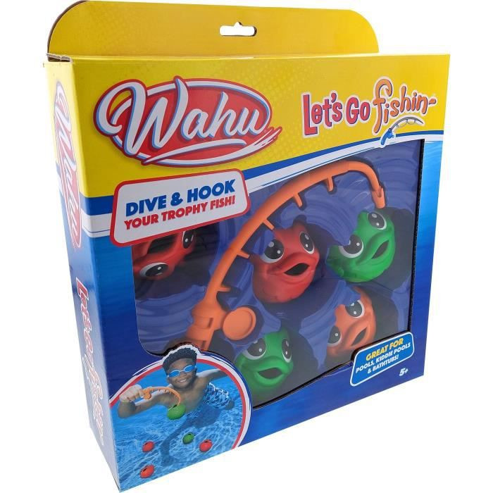 Wahu Let's Go Fishing - Jeu D'eau - Goliath à Prix Carrefour