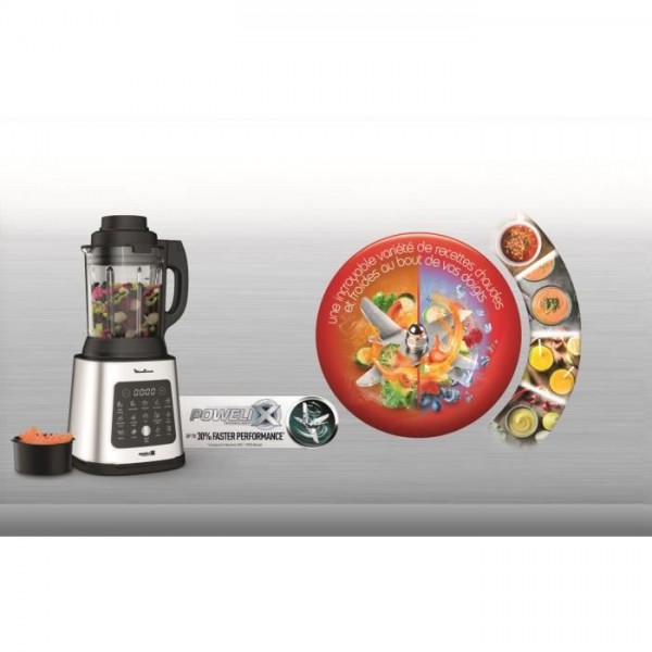 Blender Moulinex Lm83sd10 Perfectmix Cook Chauffant, Puissance 1400 W ...