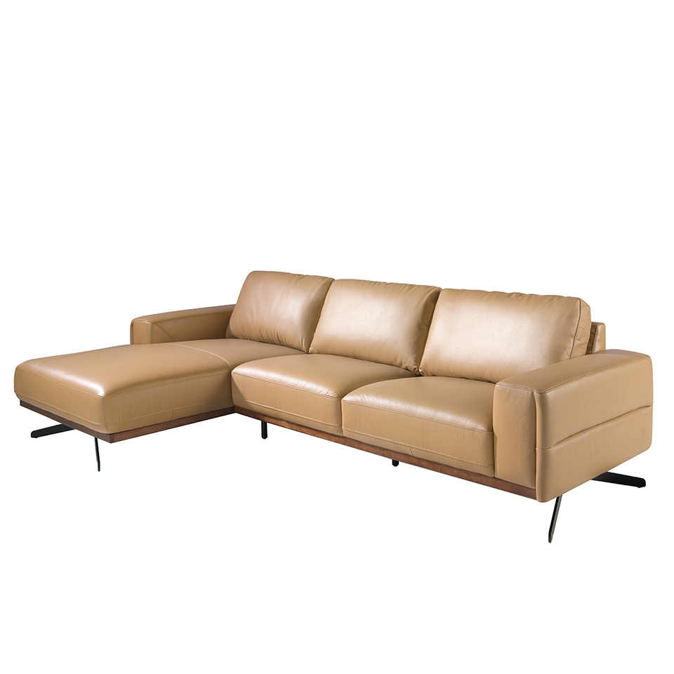 Chaise Longue En Cuir Et Acier Noir à Prix Carrefour