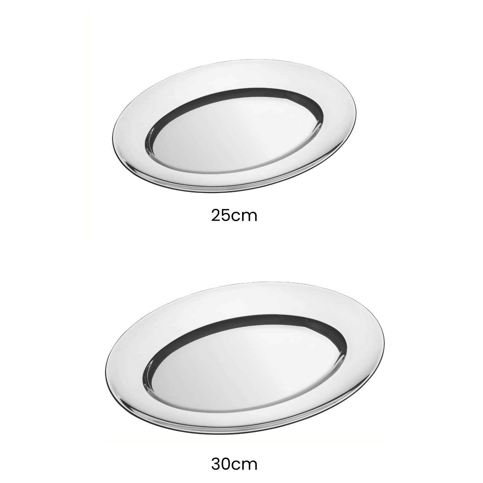 Assiette De Service Ovale Buena, 30x20cm, Inox Tramontina à Prix Carrefour