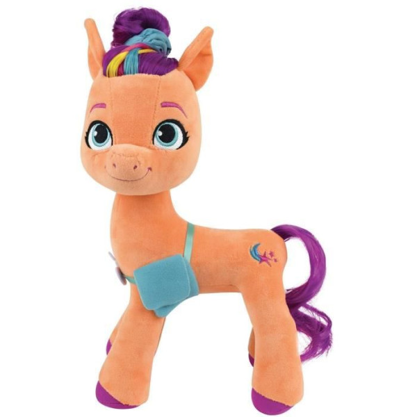 Jemini My Little Pony Peluche Sunny Articulee +/- 30 Cm Avec 3 ...
