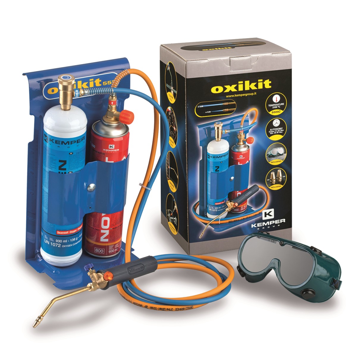 Chalumeau Bi-gaz 3100°c Kemper Oxygène Propane Mix Soudure Découpe 2 ...