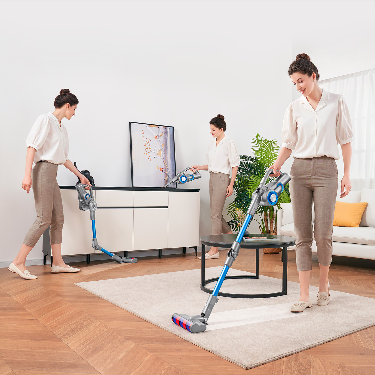 Jimmy H8 Aspirateur Balai Sans Fil Flexible Ultra Léger, 500 W Et 160 ...