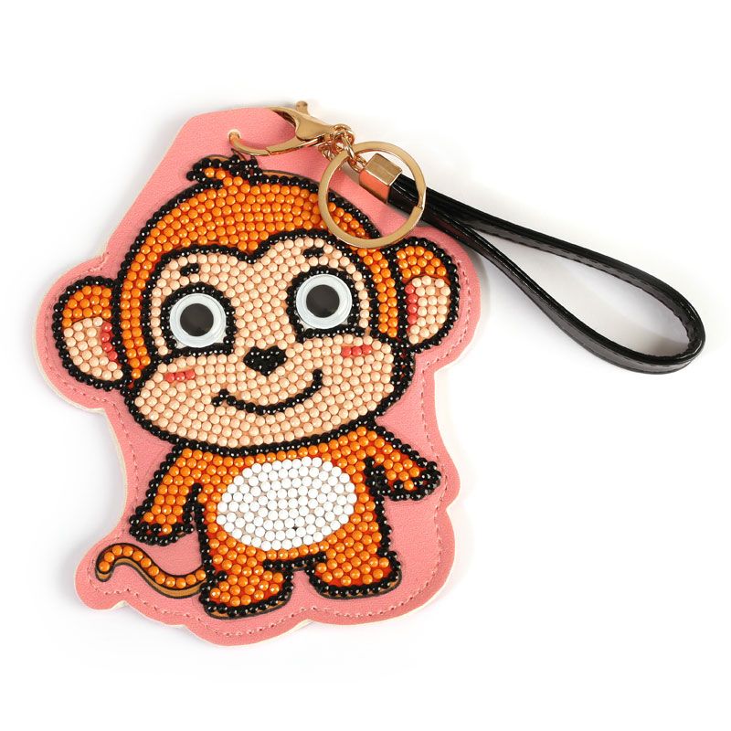 Diamond Painting - Étiquette À Bagage Singe - Kit Diy à Prix Carrefour