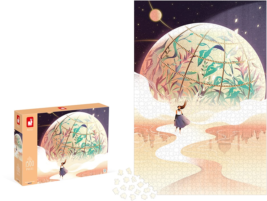 Puzzle 1500 Pièces Janod Rêve D'infini à Prix Carrefour