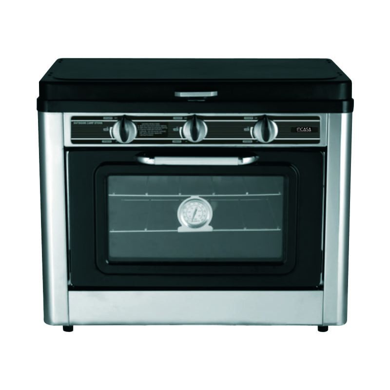 Incasa Four Combiné 25l / Réchaud À Gaz 2 Feux Camping à Prix Carrefour