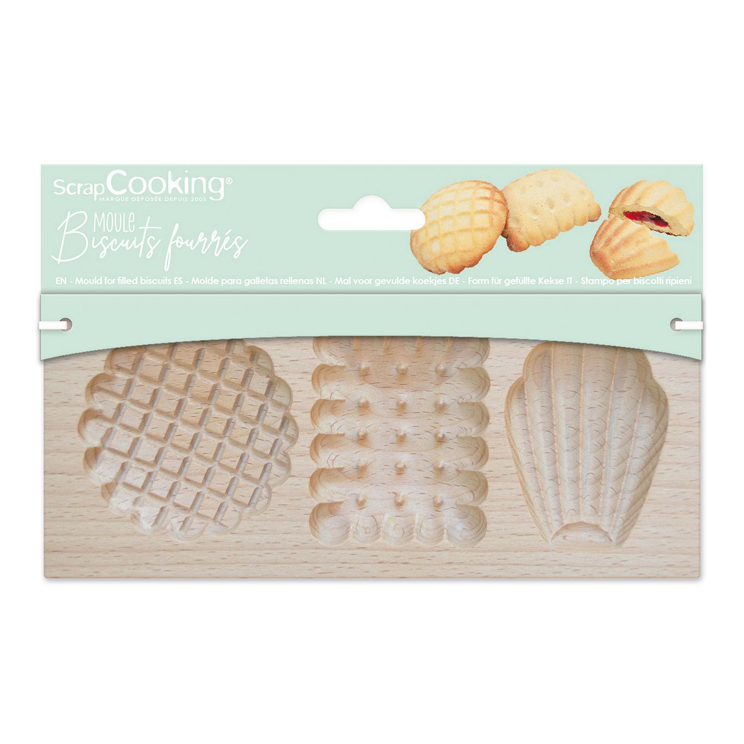 Kit De 3 Moules À Biscuits Fourrés à Prix Carrefour