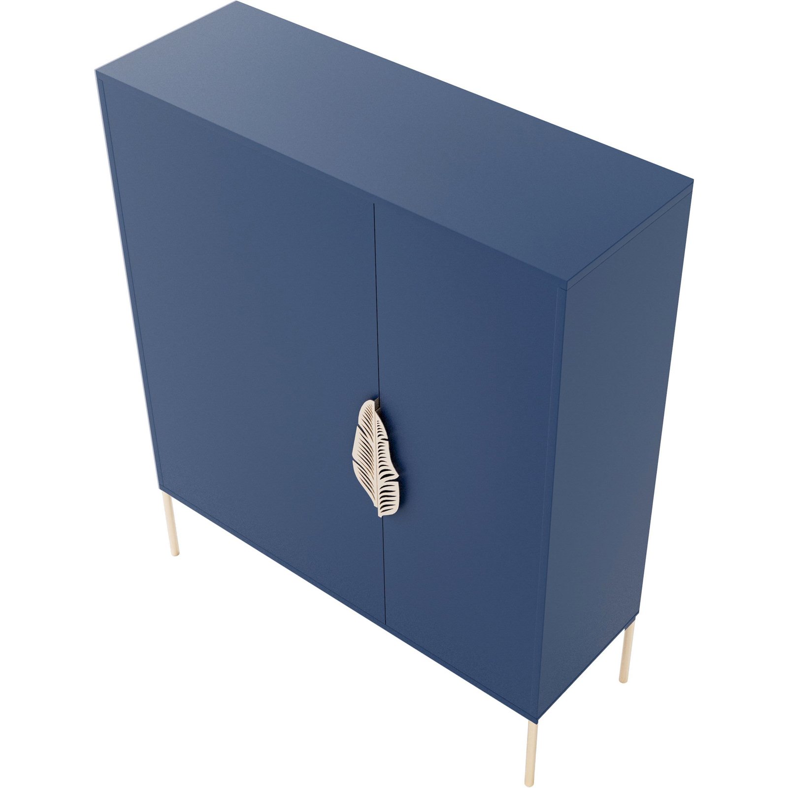 Cabinet Merlin 100 X 35 X 120 Cm Bois à Prix Carrefour