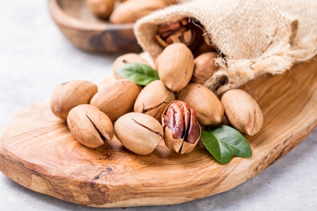 Noix De Pécan Bio En Coque D'Italie - 500g - HECOSFAIR : le sachet de ...