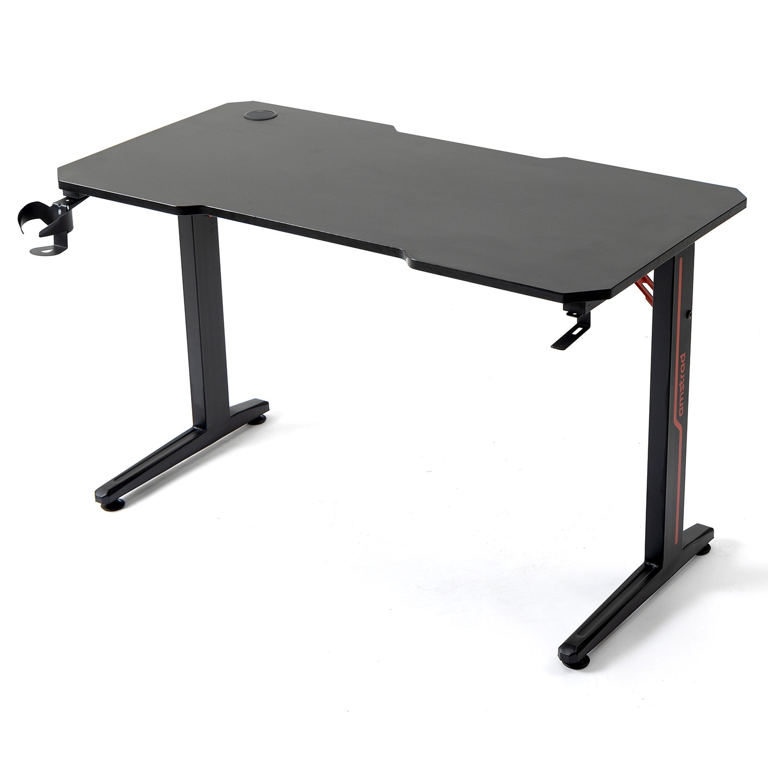 Amstrad Ams-desk120t Bureau Informatique - Largeur 1m20 - Finition Carbone à Prix Carrefour