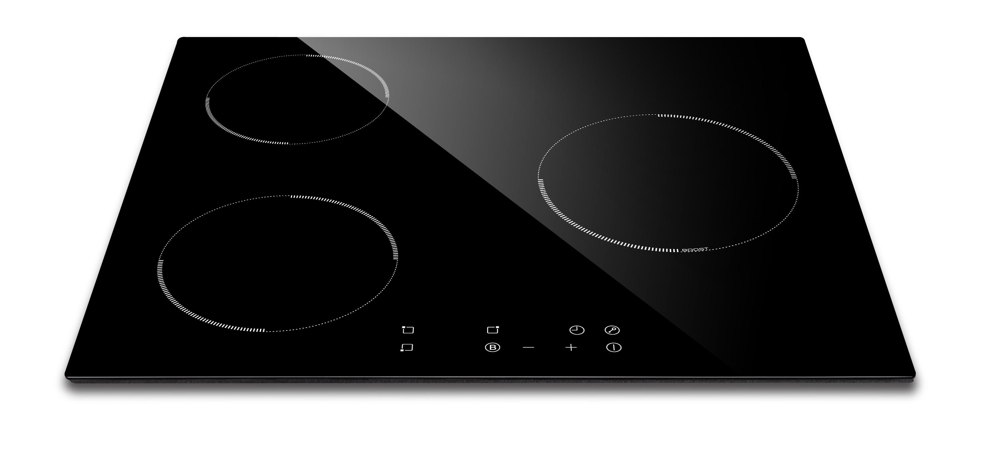 Amsta - Ampi3z5000 - Plaque Induction - 3 Foyers - 60 Cm - 4800 Watts ...