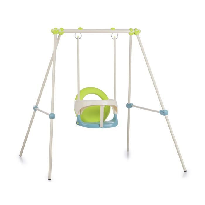 Smoby Portique Métal 1er Âge Baby Swing - Hauteur 120 Cm - Arceau De ...