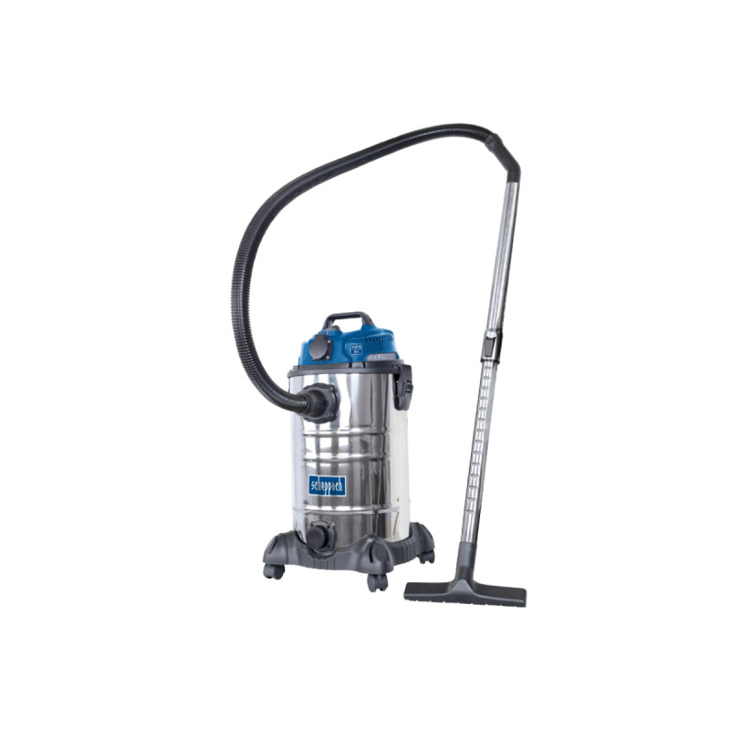Aspirateur Eau Et Poussière Scheppach 30l - 1400w - Asp30-es à Prix Carrefour