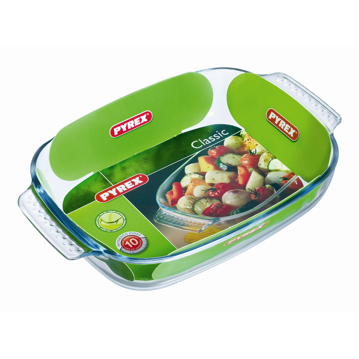 Plat À Gratin Pyrex Classic Rectangulaire Transparent 39 X 25 Cm (6 ...