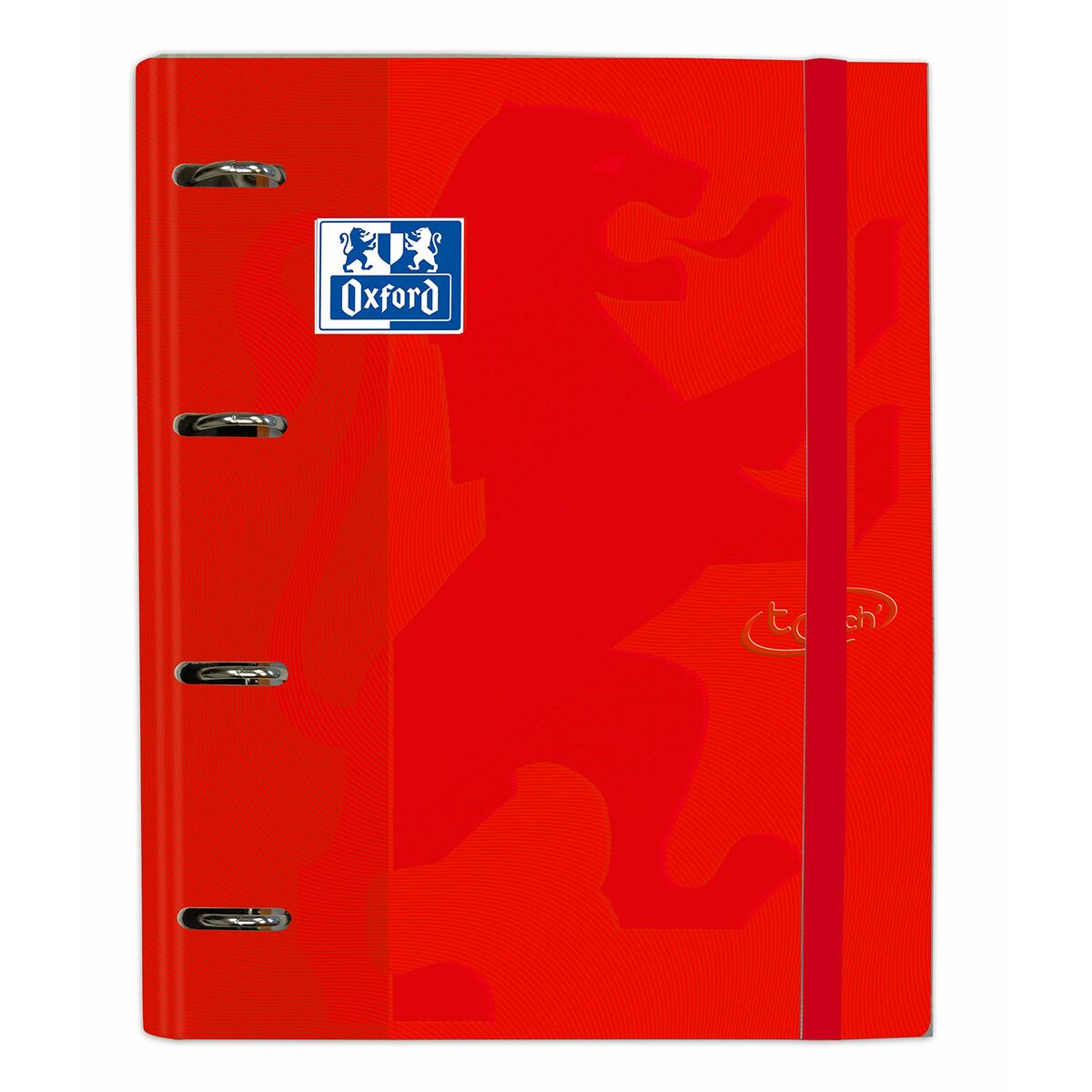 Reliure À Anneaux Oxford Touch Europeanbinder Rouge A4 à Prix Carrefour
