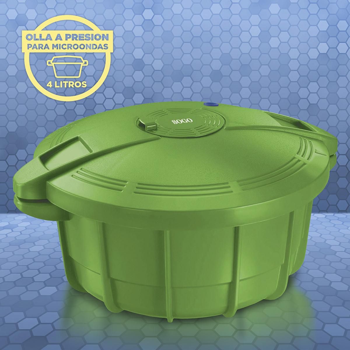 Cocotte Micro Ondes Vert Sogo Oll-ss-10775g à Prix Carrefour