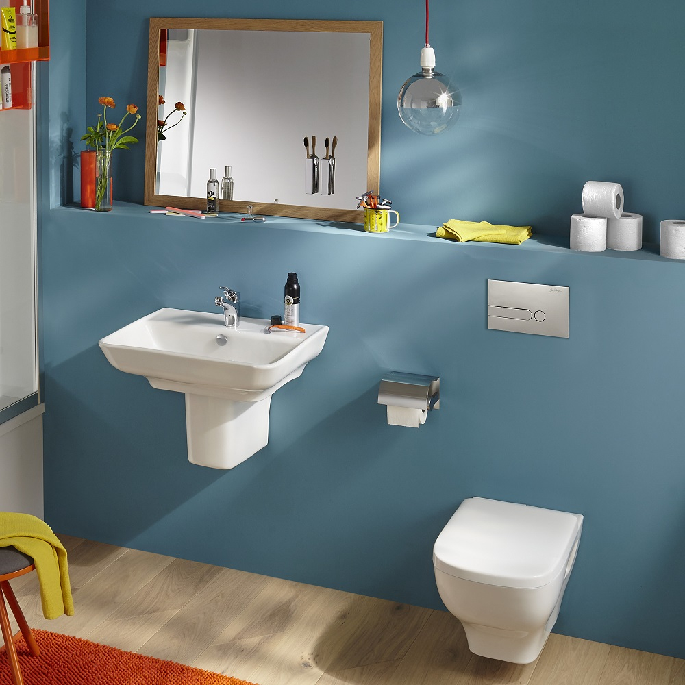 Jacob Delafon Wc Suspendu Sans Bride Struktura Avec Abattant à Prix ...