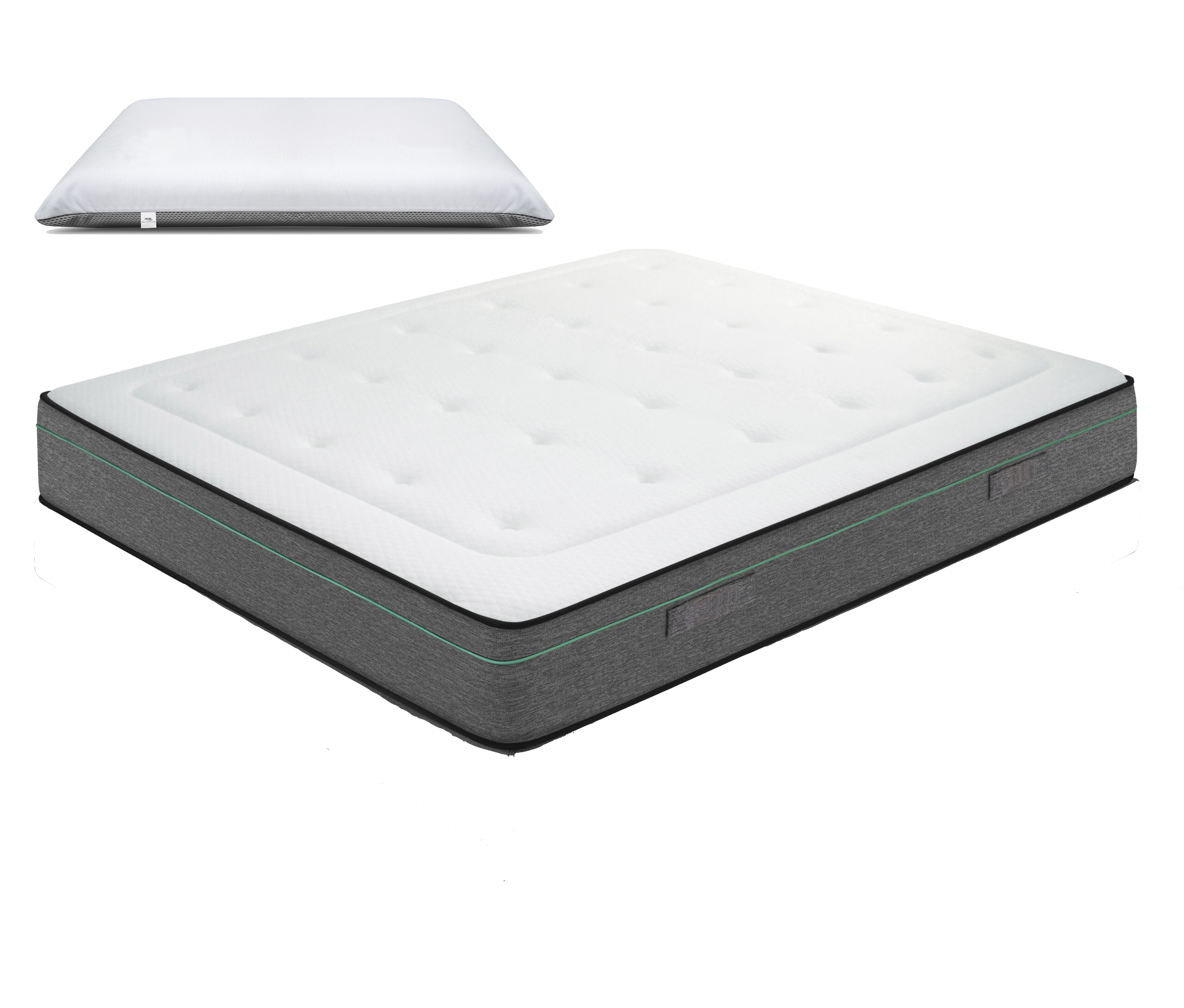 Matelas Dream 90x190cm 1 Oreiller 60x60 Cm Mémoire 23 Cm à Prix Carrefour