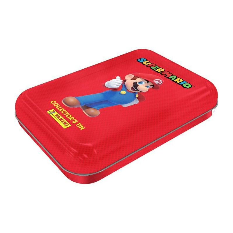 Super Mario Trading Cards - Boîte Métal 8 Pochettes + 3 Cartes Edition ...