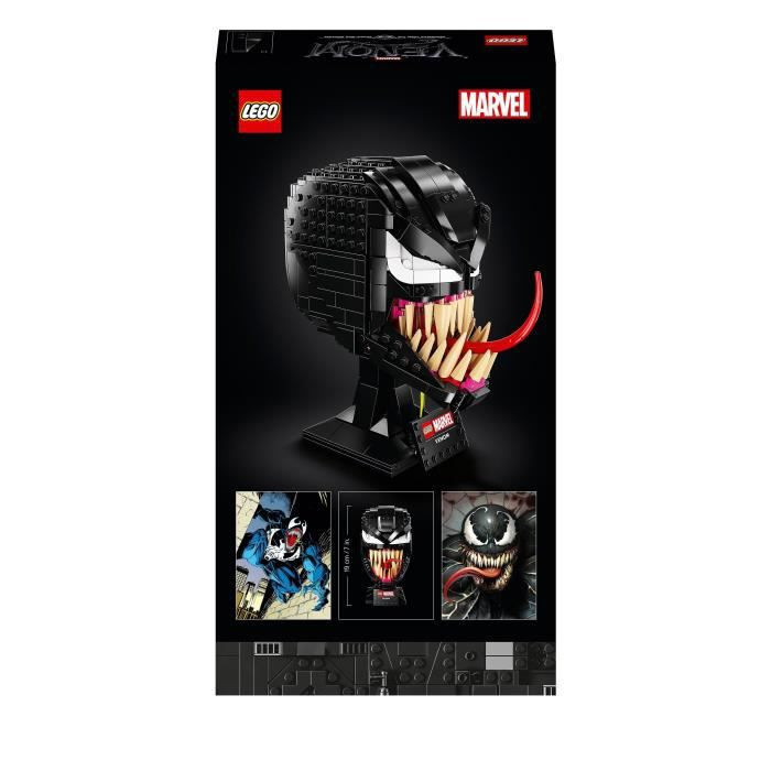 Lego Marvel 76187 Venom, Kit De Construction, Masque, Casque De Tete ...