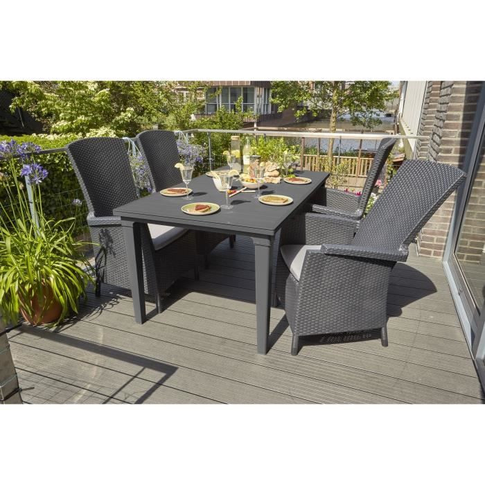 Allibert By Keter - Vermont - Fauteuil De Jardin - Aspect Rotin Tressé ...