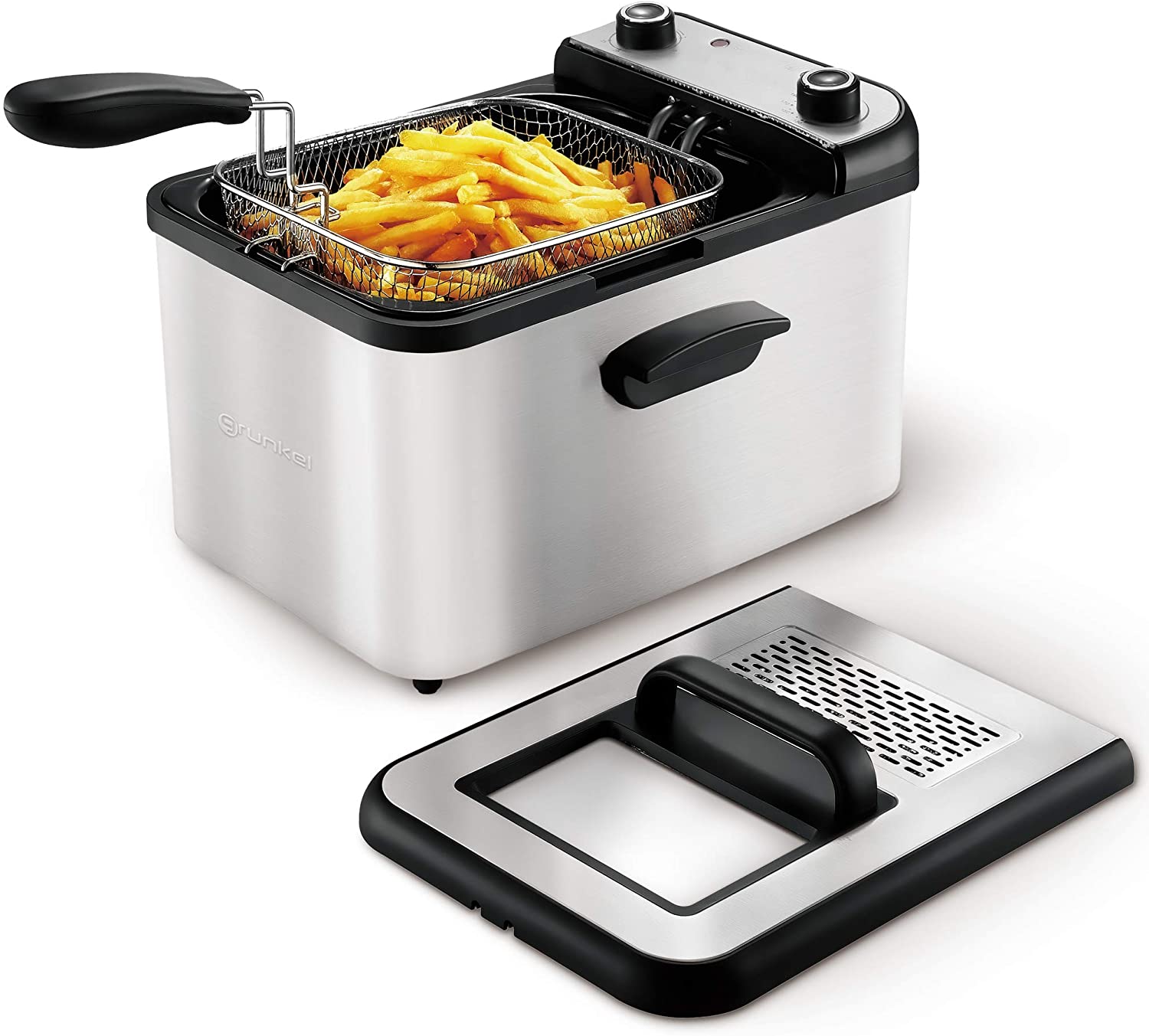Grunkel Maxifrypro Friteuse Rectangulaire 4.2 Lt à Prix Carrefour