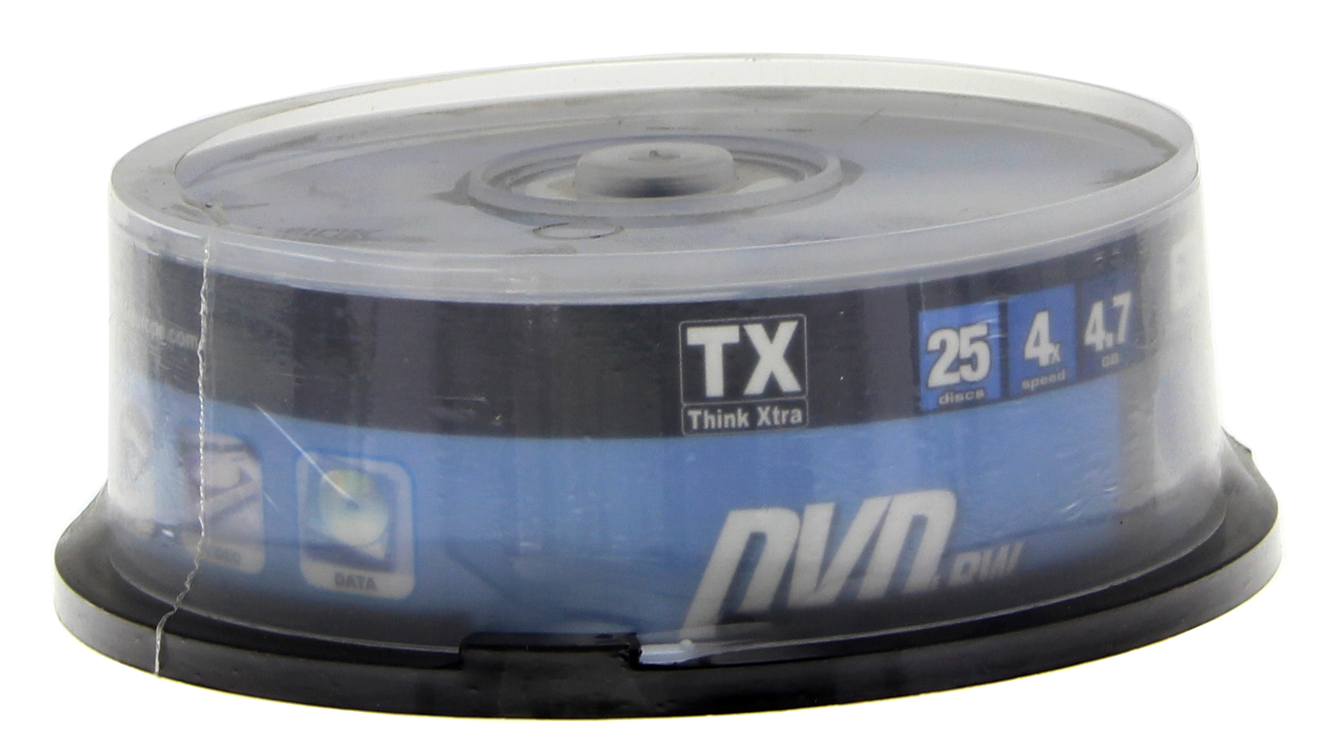 Cloche De 25 Dvd-rw Tx Think Xtra 4.7go à Prix Carrefour