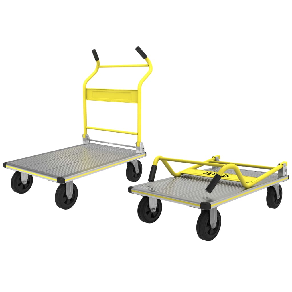 Chariot À Plateforme Pc512 300 Kg Stanley à Prix Carrefour