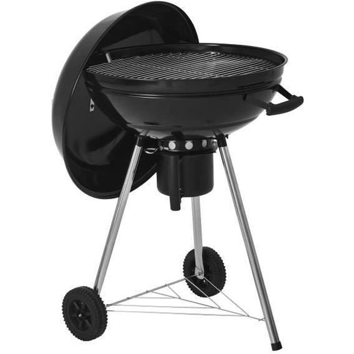 Barbecue A Charbon Georges - Grille En Acier Chromé - Surface De ...