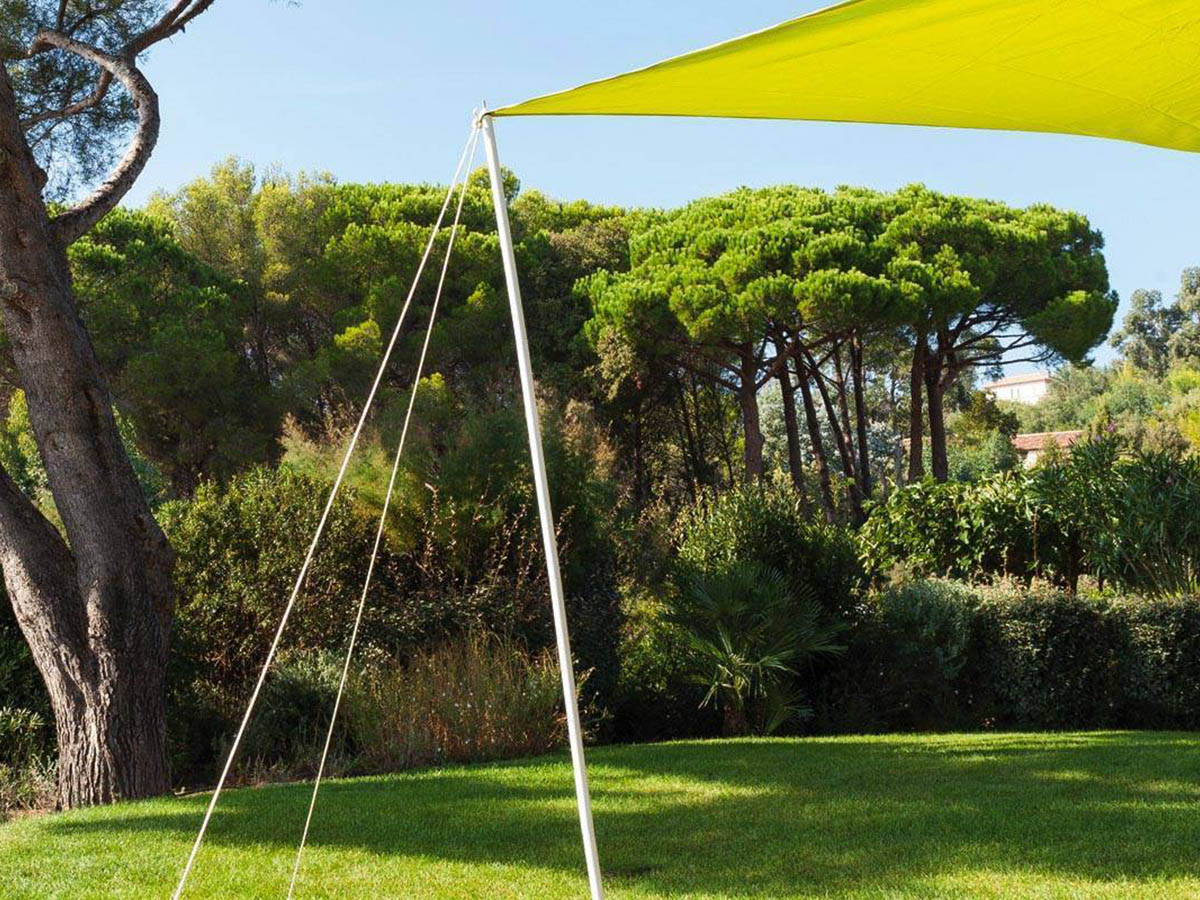 Mât De Fixation Pour Voile D'ombrage Ø 25 Mm - 2,20 M à Prix Carrefour