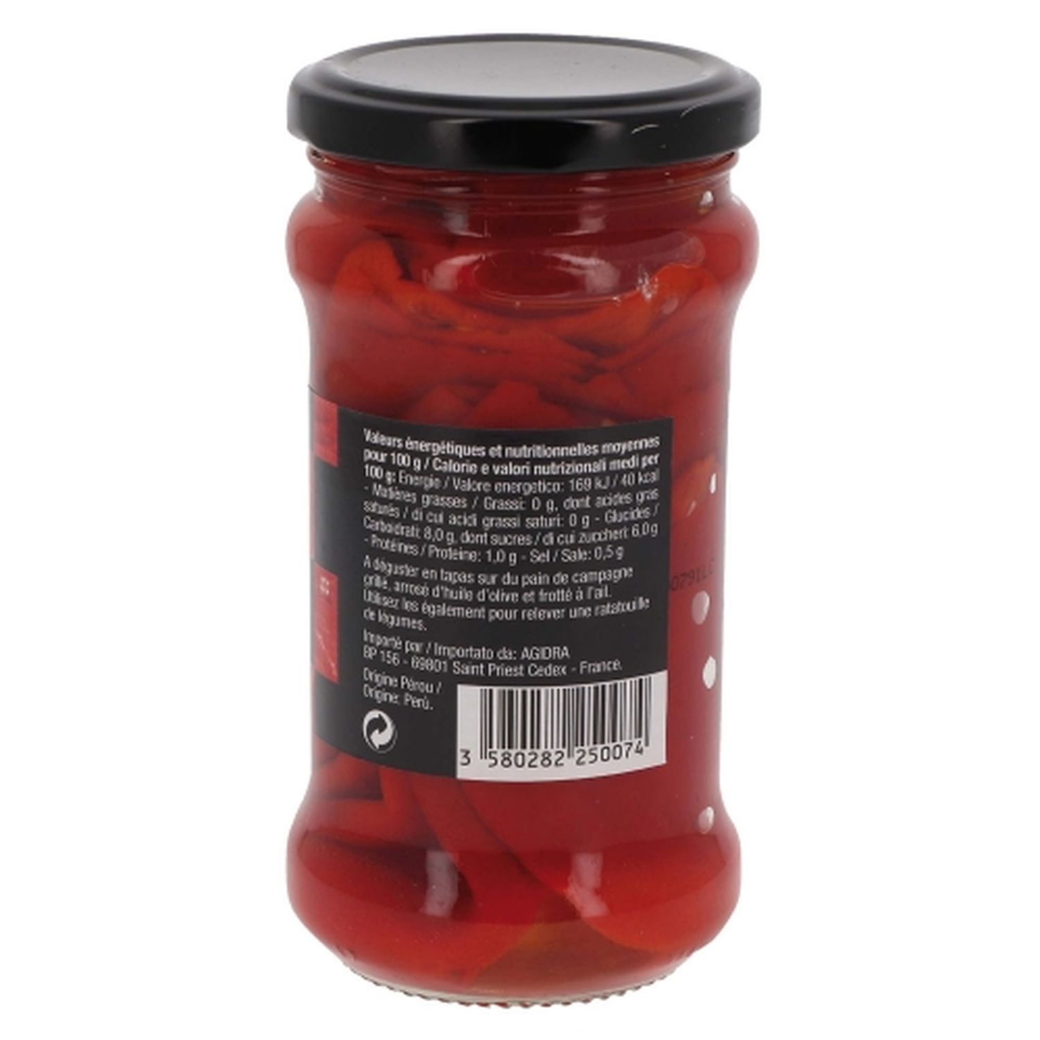Poivrons Piquillo - Les Saveurs De Savino - Pot 225g à Prix Carrefour