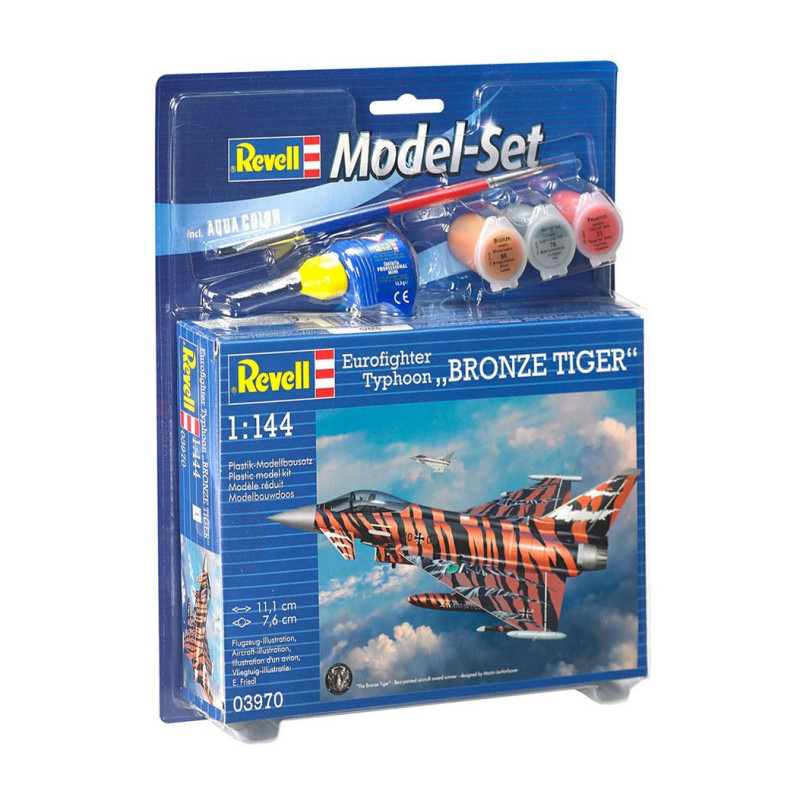 Revell Model Set Eurofighter & 39 Bronze Tiger& 39 Plane à Prix Carrefour