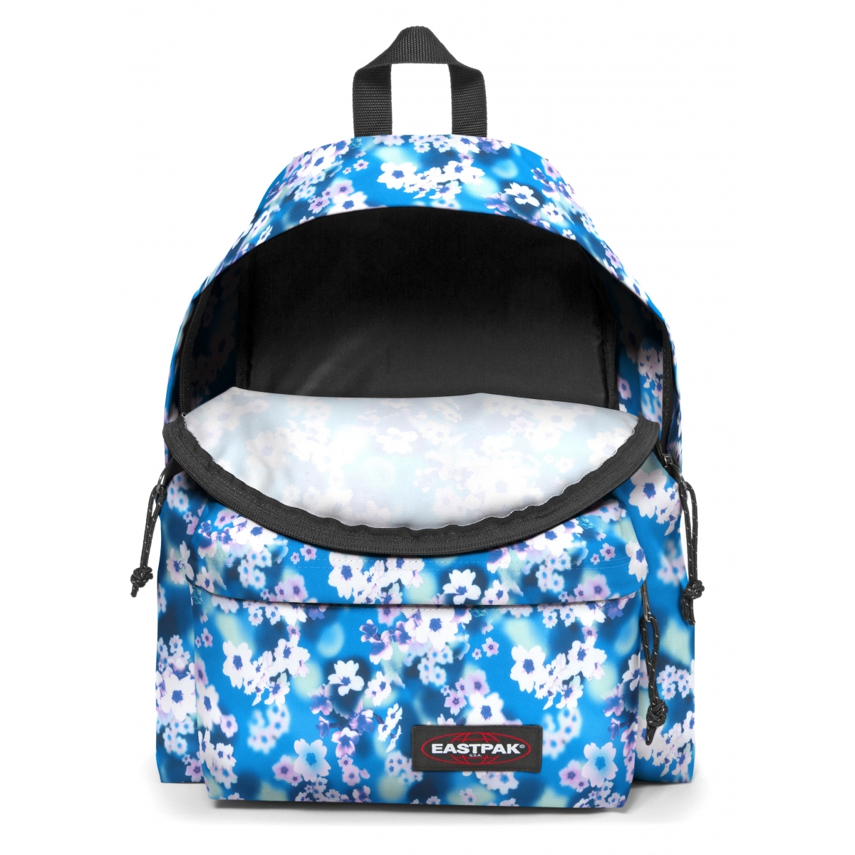 Sac À Dos Eastpak Synthétique Imprimé Fleurs Bleu - Ek620 à Prix Carrefour