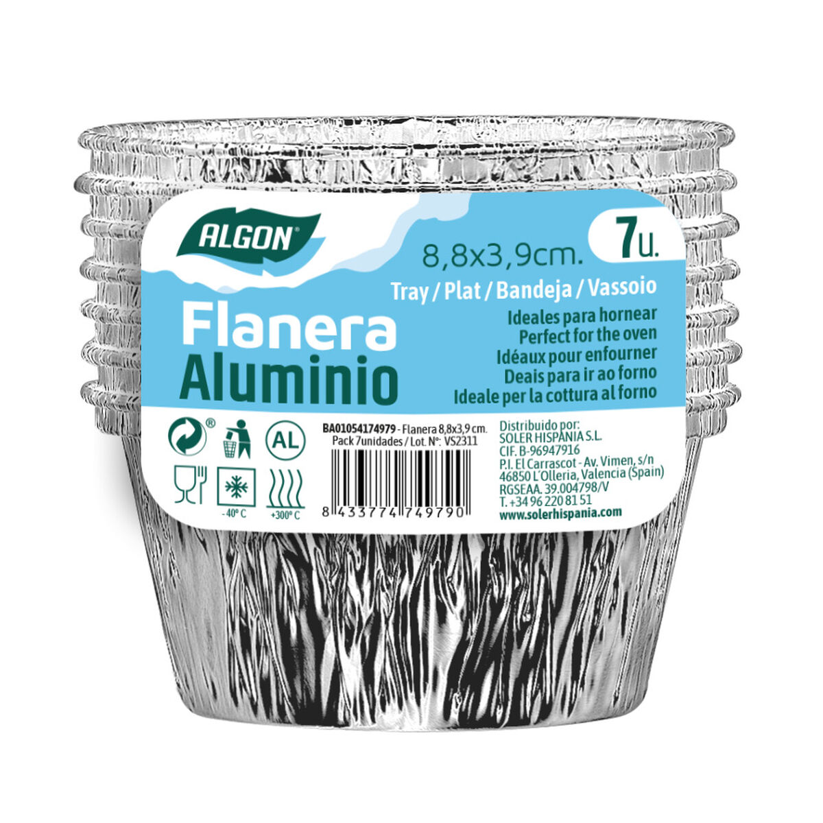 Jeux De Plateaux Algon Ronde Flan 8,8 X 3,9 Cm 7 Unités à Prix Carrefour