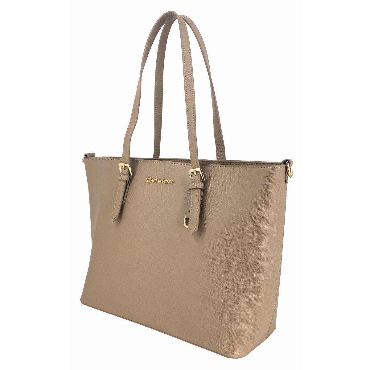 Sac À Main Sylvain Lefebvre Textile Taupe - Sl0014 à Prix Carrefour