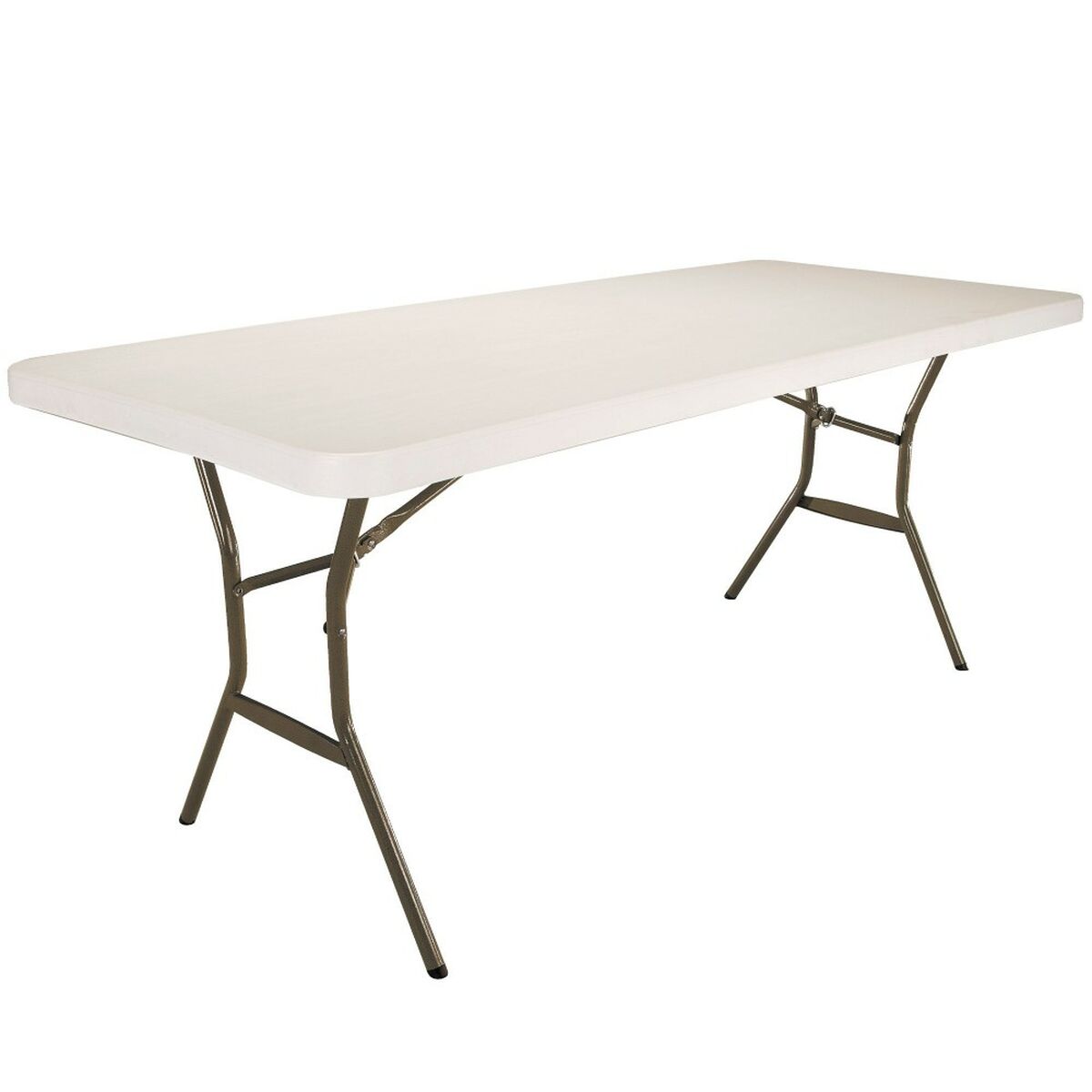 Table Piable Lifetime Blanc 185 X 74 X 76 Cm Acier Plastique à Prix ...