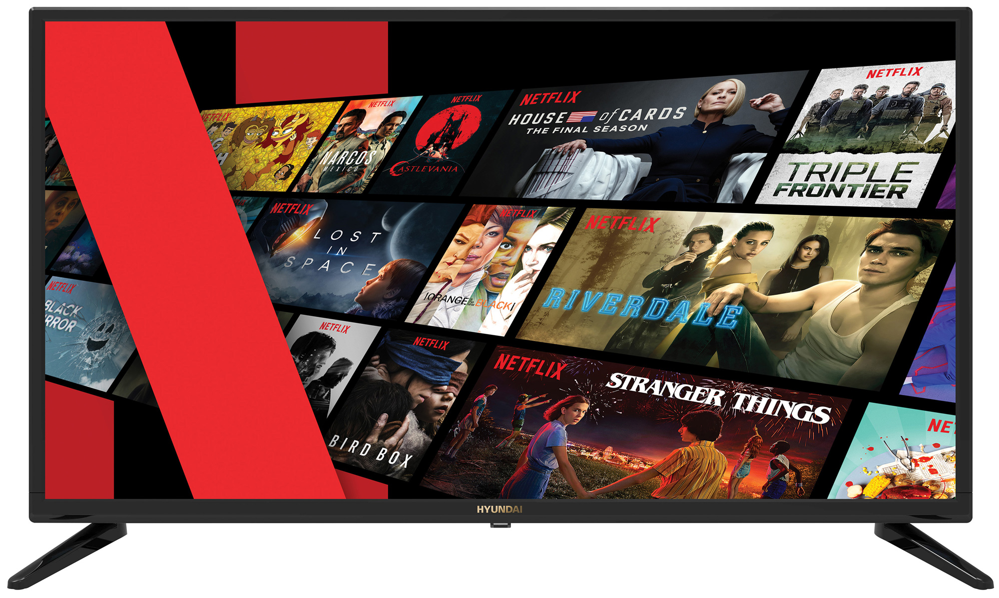 Smart Tv 32'' 80 cm HD HYUNDAI, Netflix YouTube Primevideo Screencast ...