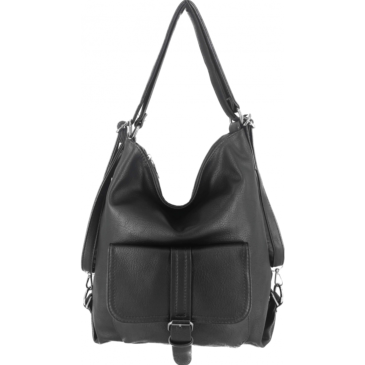 Sac À Main Bleucerise Textile Noir - Tt0014 à Prix Carrefour