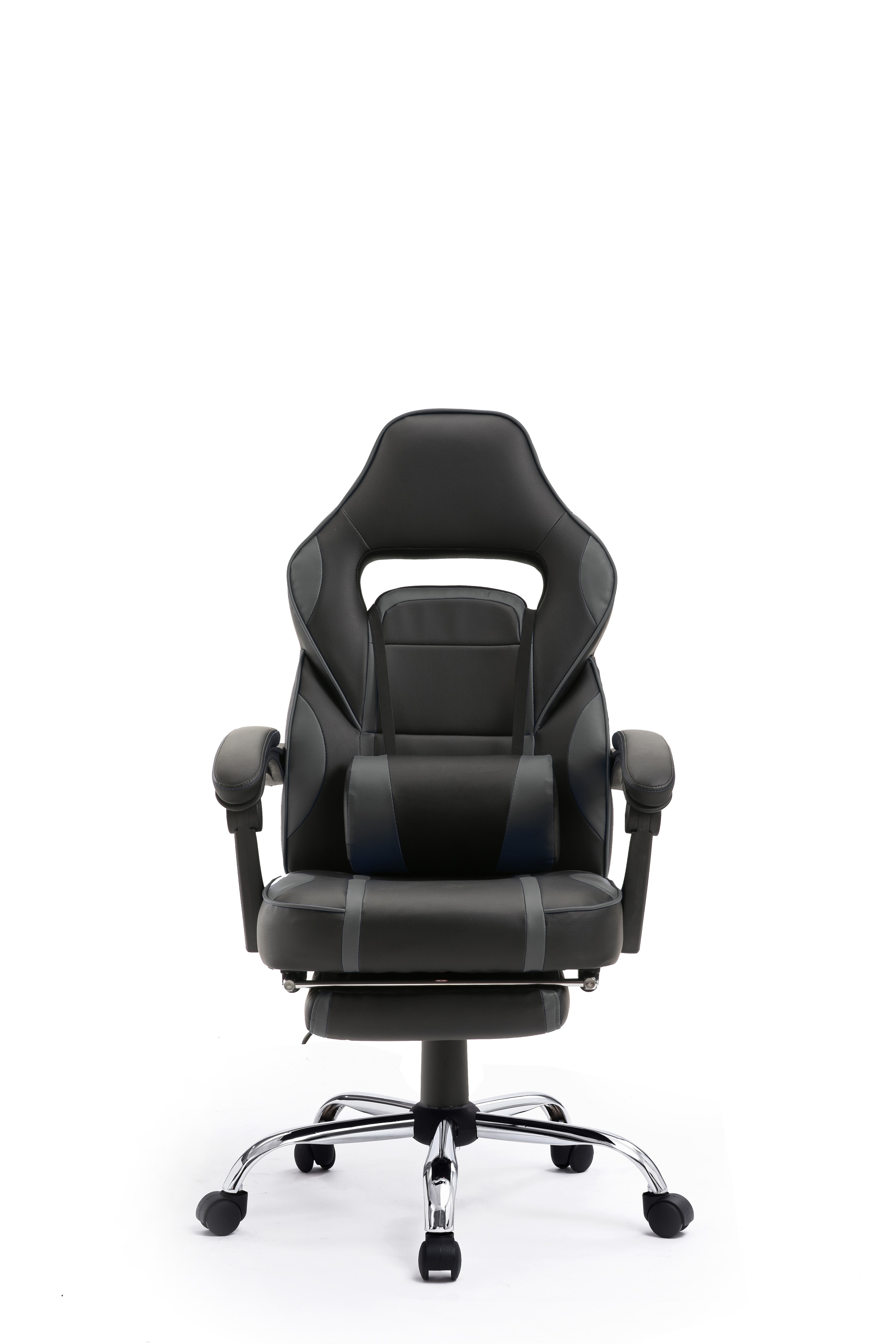 Ghost - Ensemble Chaise De Gamer Avec Repose-pieds Et Bureau Led ...